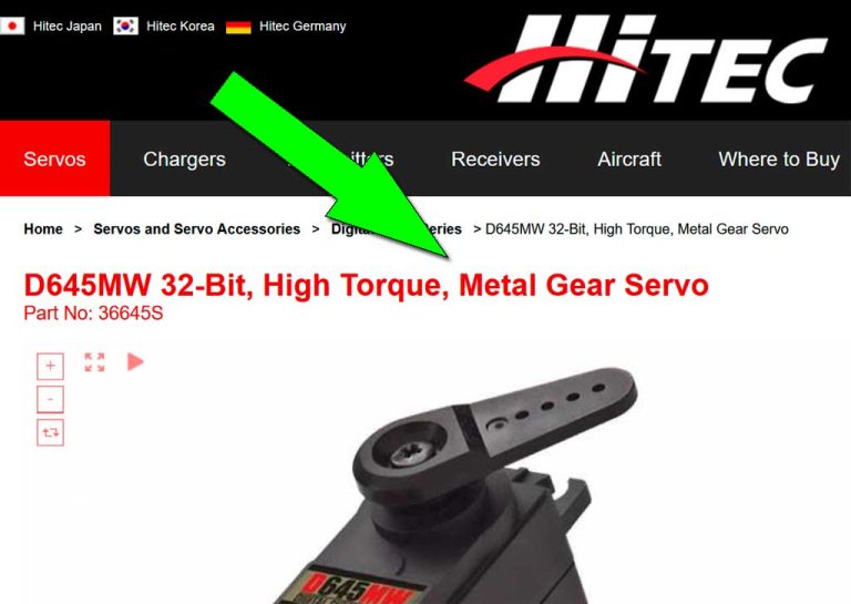 Hitec D645MW vs DS180DLHV – ProModeler